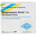 Magnesium Verla® i.v. 20mmol/10 ml 5 St - Shop Apotheke
