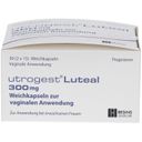 UTROGEST Luteal 300 mg Weichkaps.z.vaginal.Anwend. 30 St mit dem E ...