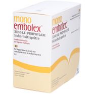 mono embolex® 3000 I.E. PROPHYLAXE 20 St - shop-apotheke.com