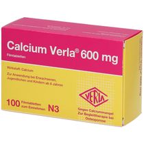 Calcium Verla® 600 mg Filmtabletten 100 St - shop-apotheke.com