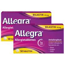 Allegra® Allergietabletten 2x50 St - shop-apotheke.com