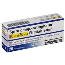 Spiro comp.-ratiopharm® 50 mg/20 mg 20 St - shop-apotheke.com