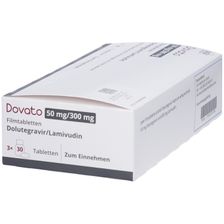 Dovato 50 mg/300 mg 3x30 St - shop-apotheke.com