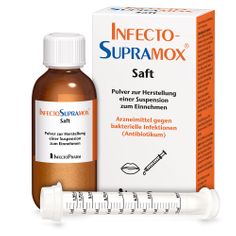 InfectoSupramox® 400 mg/57 mg/5 ml 140 ml - shop-apotheke.com