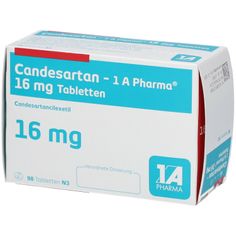 Candesartan - 1 A Pharma® 16 mg 98 St - shop-apotheke.com