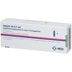 Vaqta: Hepatitis-A-Impstoff | Shop Apotheke
