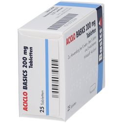 ACICLO BASICS 200 mg 25 St - shop-apotheke.com