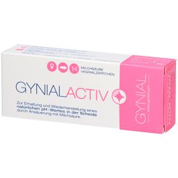 GynialActiv Milchsäure Vaginalzäpfchen 14 St - Shop Apotheke