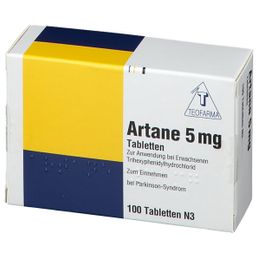 Artane® 5 mg 100 St mit dem E-Rezept kaufen - Shop Apotheke