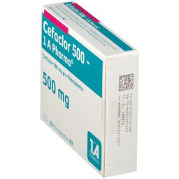 Cefaclor 500 1A Pharma® 20 St mit dem E-Rezept kaufen - Shop Apotheke