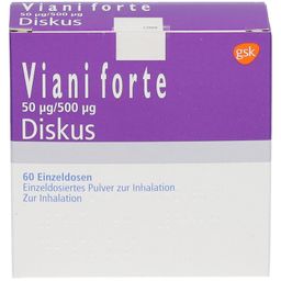 Viani® forte 50 ug/500 ug Diskus® 60 St mit dem E-Rezept kaufen - Shop ...