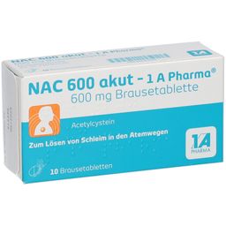 NAC 600 akut - 1A Pharma® 10 St - Shop Apotheke
