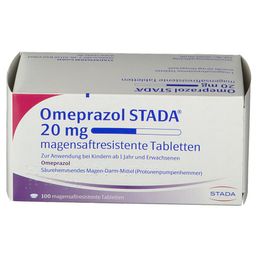 Omeprazol STADA® 20 mg 100 St mit dem E-Rezept kaufen - Shop Apotheke