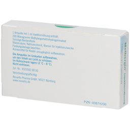 Methergin® 5x1 ml mit dem E-Rezept kaufen - Shop Apotheke