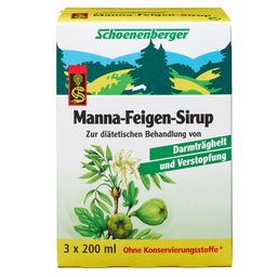 Schoenenberger® Manna-Feigen-Sirup 3x200 ml - Shop Apotheke