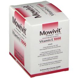 Mowivit® mega Vitamin E 1000 100 St - Shop Apotheke