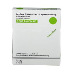 Innohep® 3.500 Anti-Xa I.E. 0,35 ml 10x0,35 ml mit dem E-Rezept kaufen ...