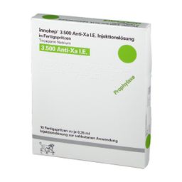 Innohep® 3.500 Anti-Xa I.E. 0,35 ml 10x0,35 ml mit dem E-Rezept kaufen ...