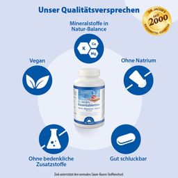 Dr. Jacob's Basentabletten Basen-Citrat-Mineralstoffe Kalium Magnesium ...