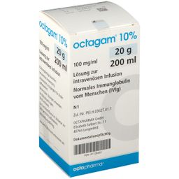 octagam® 10 % 200 ml mit dem E-Rezept kaufen - Shop Apotheke