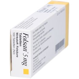 Folsan® 5 mg 100 St - Shop Apotheke