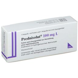 Prednisolut® 100 mg L 1 St mit dem E-Rezept kaufen - Shop Apotheke