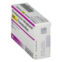 Clindamycin-ratiopharm® 600 mg 30 St mit dem E-Rezept kaufen - Shop ...