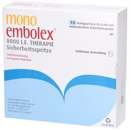mono embolex® 8000 I.E. THERAPIE 10 St mit dem E-Rezept kaufen - Shop ...