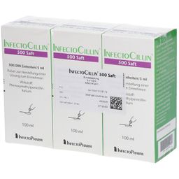 InfectoCillin® 500 Saft 3x100 ml mit dem E-Rezept kaufen - Shop Apotheke