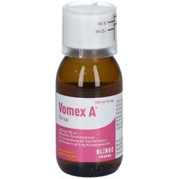 Vomex A® Sirup 100 ml - Shop Apotheke