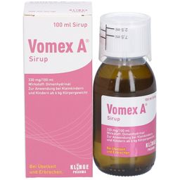 Vomex A® Sirup 100 ml - Shop Apotheke