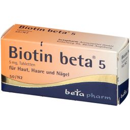 Biotin beta® 5 50 St - Shop Apotheke