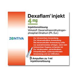Dexaflam® injekt 4 mg 3x1 ml mit dem E-Rezept kaufen - Shop Apotheke