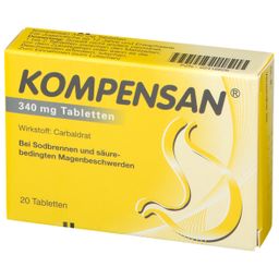 KOMPENSAN® 340 mg 20 St - Shop Apotheke