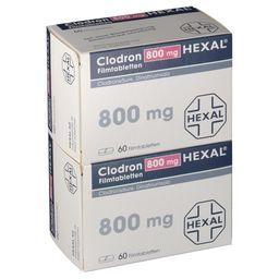 Clodron 800 mg HEXAL® Filmtabletten 2x60 St mit dem E-Rezept kaufen ...