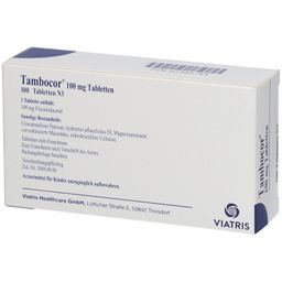 Tambocor® 100 mg 100 St mit dem E-Rezept kaufen - Shop Apotheke