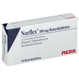 Norflex® 100 mg 50 St mit dem E-Rezept kaufen - Shop Apotheke