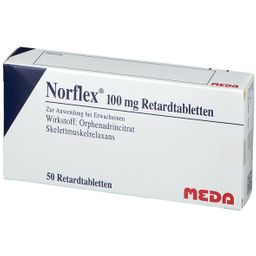 Norflex® 100 mg 50 St mit dem E-Rezept kaufen - Shop Apotheke