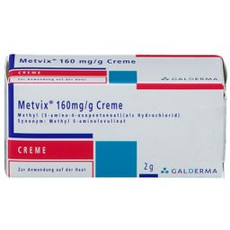 Metvix® 160 mg/g CREME 2 g mit dem E-Rezept kaufen - Shop Apotheke