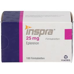 Inspra® 25 mg 100 St mit dem E-Rezept kaufen - Shop Apotheke