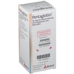 Pentaglobin® 50 mg/ml 100 ml mit dem E-Rezept kaufen - Shop Apotheke