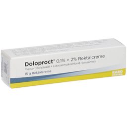 Doloproct® 0,1 % + 2 % Rektalcreme 15 g mit dem E-Rezept kaufen - Shop ...