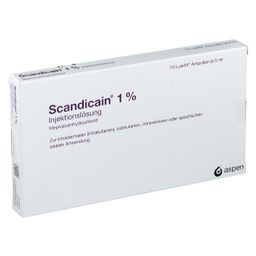 Scandicain® 1 % 10x5 ml mit dem E-Rezept kaufen - Shop Apotheke