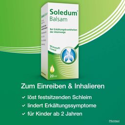 Soledum® Balsam bei Erkältungskrankheiten der Atemwege - Jetzt 15% mit ...