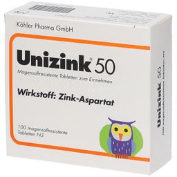 Unizink® 50 Tabletten 100 St - Shop Apotheke