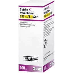Cotrim K-ratiopharm® 240 mg/5 ml Saft 100 ml mit dem E-Rezept kaufen ...