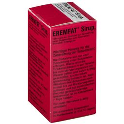 EREMFAT® Sirup 100 mg/5 ml 60 ml mit dem E-Rezept kaufen - Shop Apotheke
