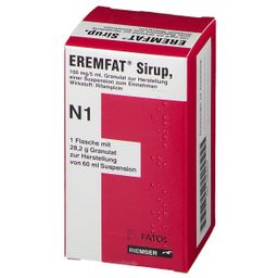 EREMFAT® Sirup 100 mg/5 ml 60 ml mit dem E-Rezept kaufen - Shop Apotheke