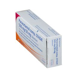 Paracetamol comp. STADA® 500 mg/30 mg 10 St mit dem E-Rezept kaufen ...
