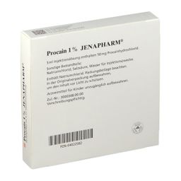 Procain 1% JENAPHARM® 10x5 ml mit dem E-Rezept kaufen - Shop Apotheke